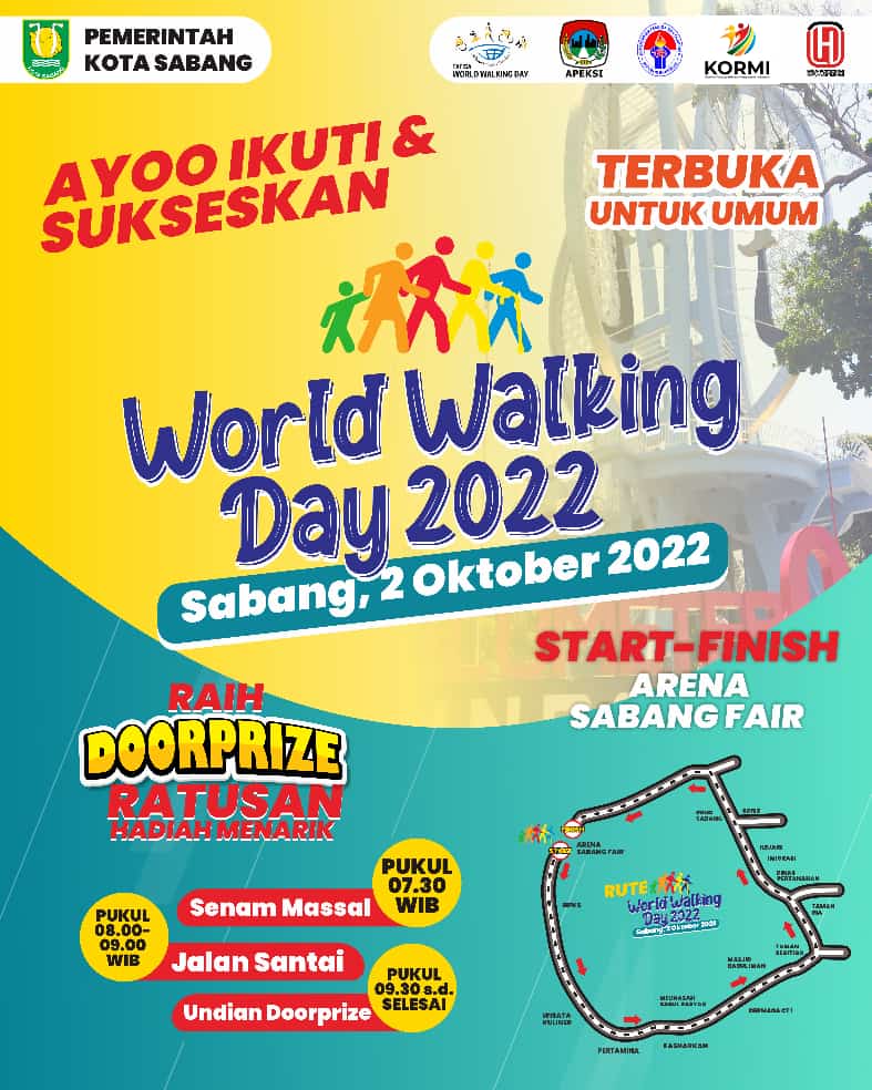 Mau Sehat dan Hadiah Menarik Ayo Ramaikan World Walking Day 2022 Yang ... Mau Sehat dan Hadiah Menarik Ayo Ramaikan World Walking Day 2022 Yang ...